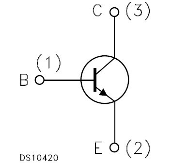 STR1550 High voltage fast-switching NPN power transistor_BDTIC 代理STR1550
