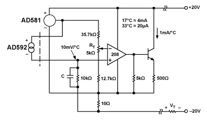 BDTIC 代理商-AD590: Two Terminal IC Temperature Transducer