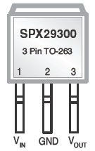 SPX29300 3A高强度电流 ，低漏失调节器_BDTIC代理SPX29300