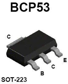 BCP53:PNP通用放大器_BDTIC代理BCP53