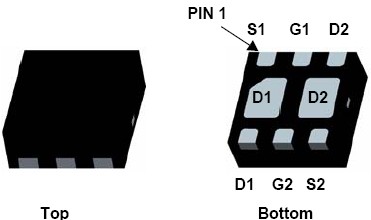 FDMA3028N:30V 双N沟道PowerTrench® MOSFET_BDTIC代理FDMA3028N