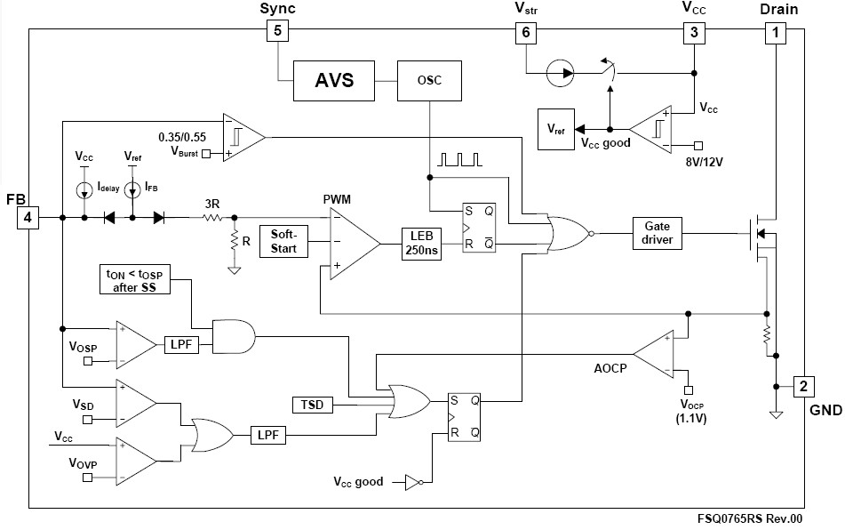 q0765r电路图各脚电压-千图网