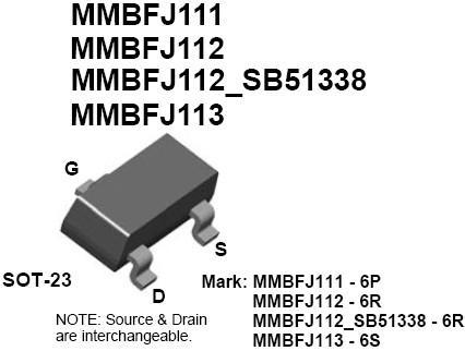 MMBFJ113:N沟道开关_BDTIC代理MMBFJ113