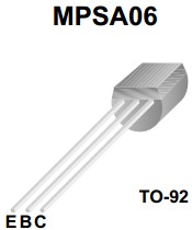 MPSA06:NPN通用放大器_BDTIC代理MPSA06