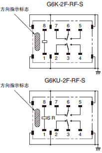 G6K-2F-RF G6KU-2F-RF G6K-2F-RF-S G6KU-2F-RF-S_BDTIC代理OMRON 欧姆龙信号继电器