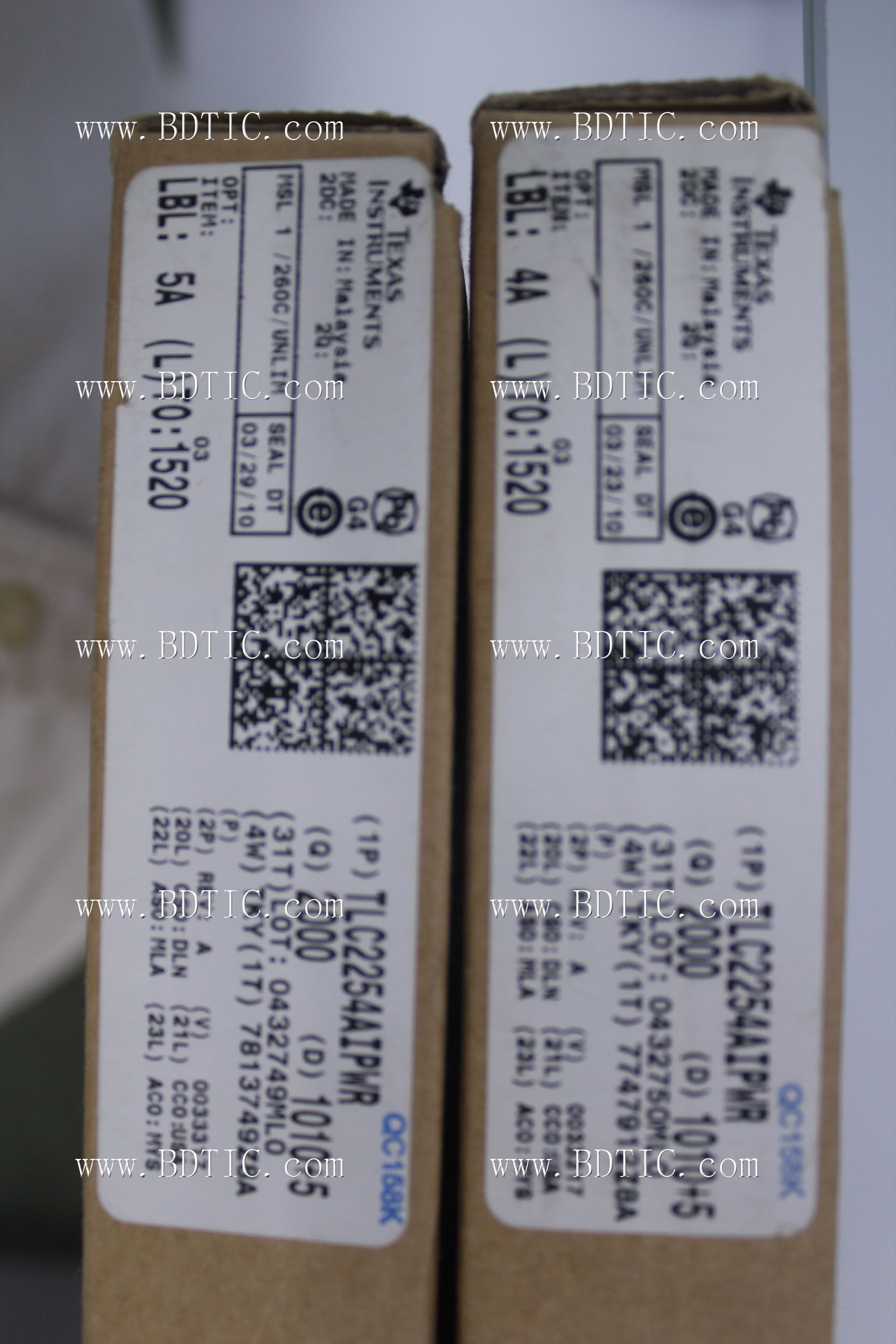 TLC2254AIPWR 高清晰芯片实物图片_BDTIC 代理TI 德州仪器TLC2254AIPWR