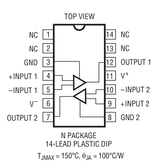 LM119 - Dual Comparator _ BDTIC a Leading Distributor in China