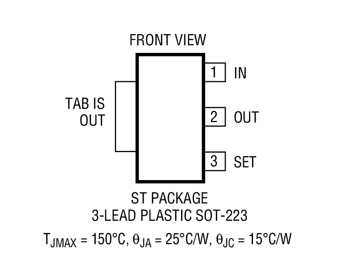 LT3088 - 800mA Single Resistor Rugged Linear Regulator _ BDTIC a ...