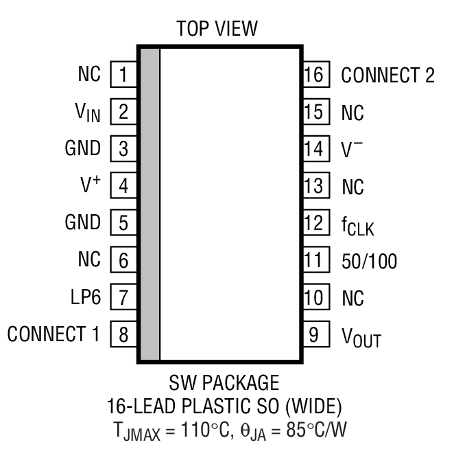 LTC1164-7 - Low Power, Linear Phase 8th Order Lowpass Filter _ BDTIC a ...