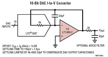 LT1469-2 Dual 200MHz, 30V/μs 16-Bit Accurate AV ≥ 2 Op Amp _BDTIC代理LT1469-2