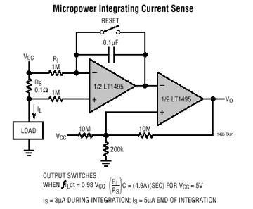 LT1496 1.5µA Max, Single, Dual and Quad Precision Rail-to-Rail Input ...