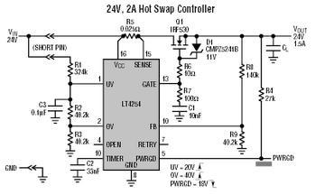 LT4254 具开路检测功能的正高压热插拨控制器 _ BDTIC代理LT4254