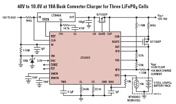 LTC4000-1 用于电池充电和电源管理的高电压、大电流控制器 _ BDTIC代理LTC4000-1