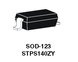 STPS140Z-Y Automotive power Schottky rectifier_BDTIC 代理STPS140Z-Y